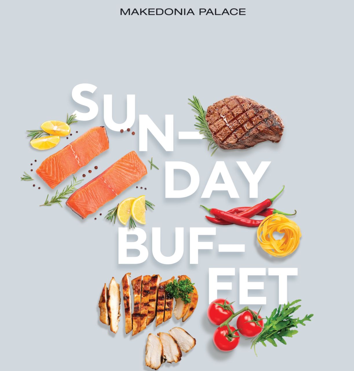 Κυριακάτικος μπουφές στο Salonica Restaurant του Makedonia Palace