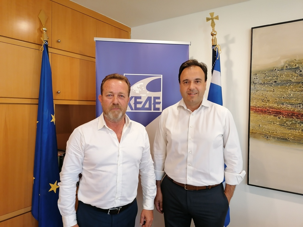 Συνάντηση του Προέδρου της ΚΕΔΕ με τον Πρόεδρο του Συνδέσμου Δήμων ...