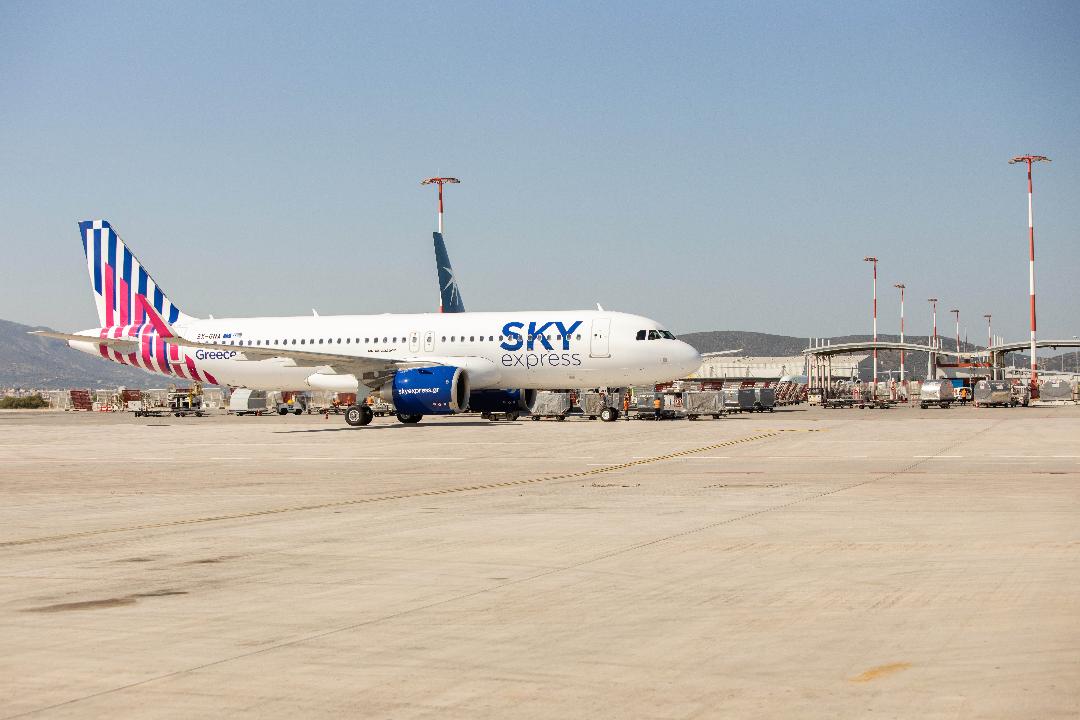 SKY express: Αναβάθμιση στόλου με το 5ο “πράσινο” υπερσύγχρονο Airbus ...