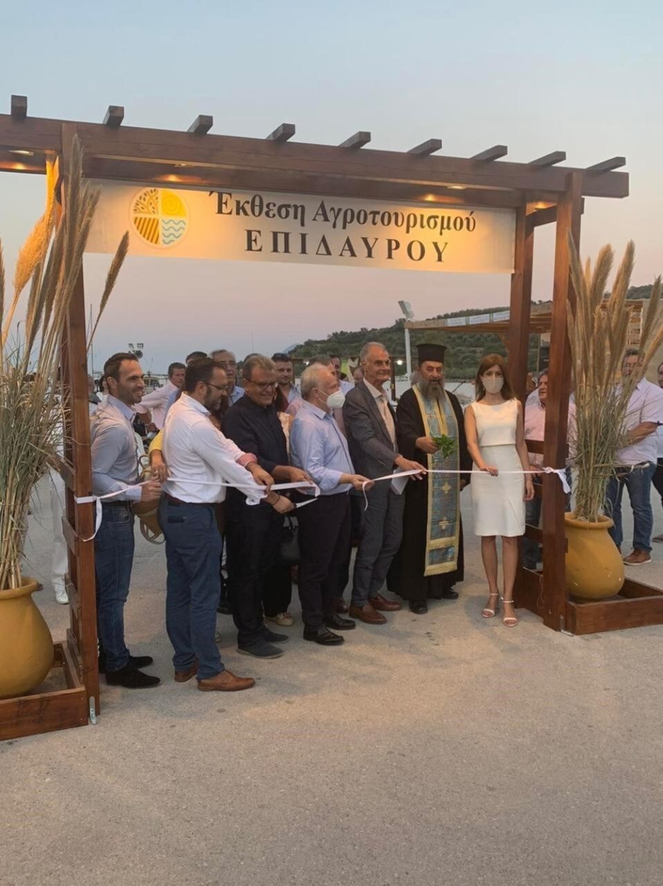 Στα εγκαίνια της 24ης έκθεσης Αγροτουρισμού Επιδαύρου η Κ.Νοτοπούλου ...