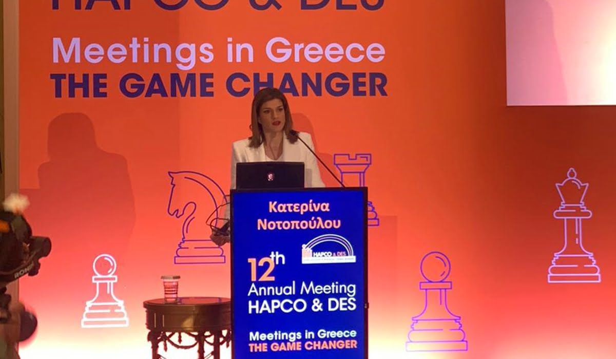 Κ. Νοτοπούλου: "Χάραξη εθνικής πολιτικής για εκθέσεις και συνέδρια"
