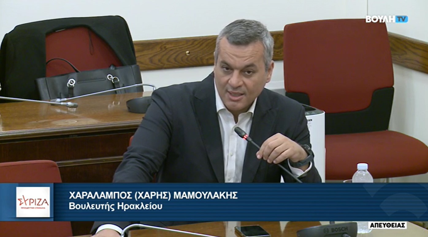 Χ. Μαμουλάκης: «Η οδήγηση δεν είναι δικαίωμά μας, είναι προνόμιό μας ...