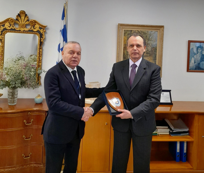 Η Αιγυπτιακή αντιπροσωπεία της Πολιτικής Αεροπορίας στην ΥΠΑ